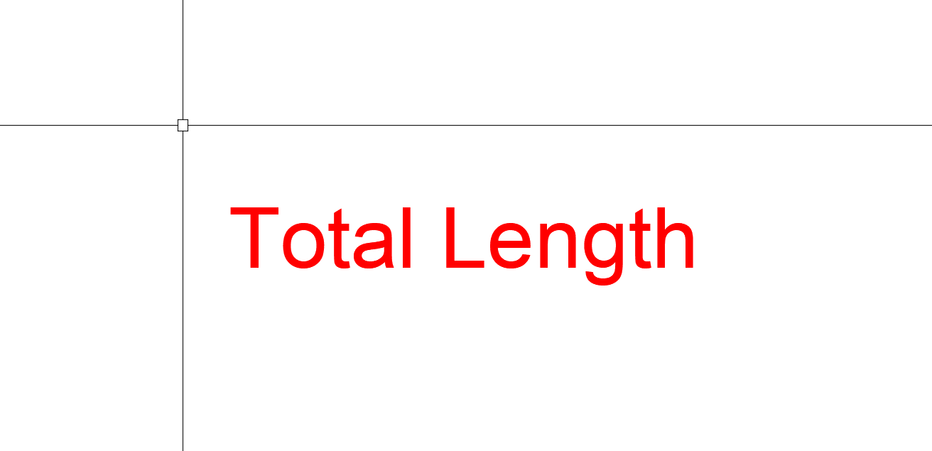 Lisp AutoCAD Total Length Line Polyline Circle Arc Ellipse Spline