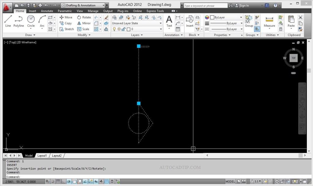 How To Use Polar Sketch Action In Dynamic Block AutoCAD